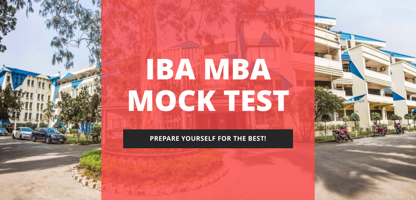 IBA MBA MOCK TEST - Capstone Education