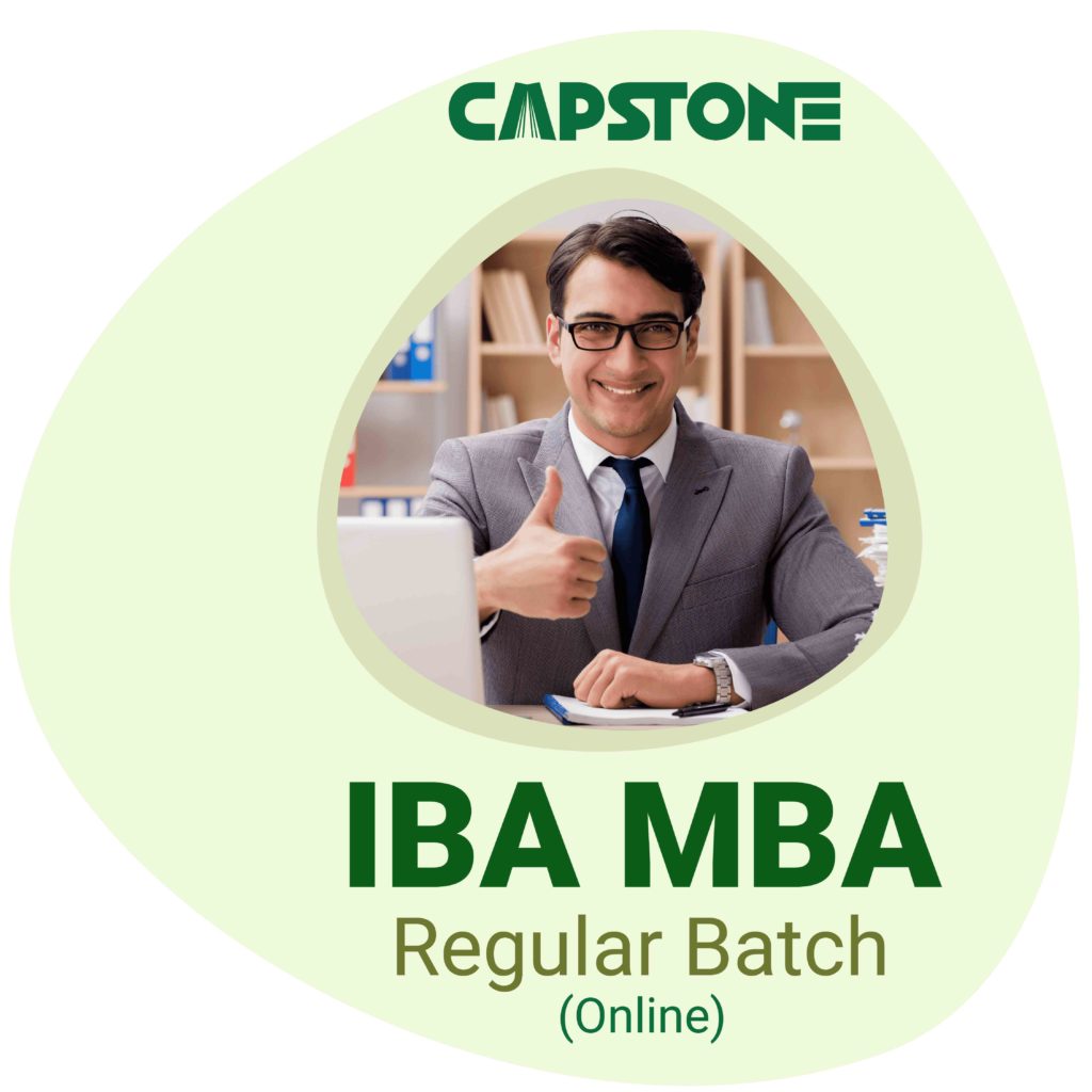 IBA MBA Special Batch (Online) - Capstone Education