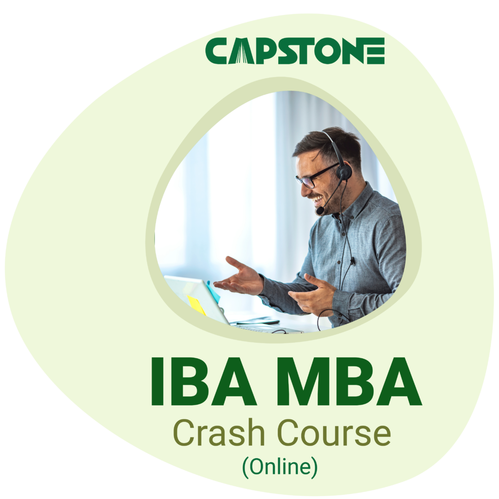 IBA MBA Crash Batch (Online) - Capstone Education