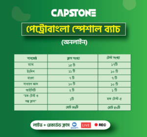 Petrobangla Special Batch (Online) - Capstone Education