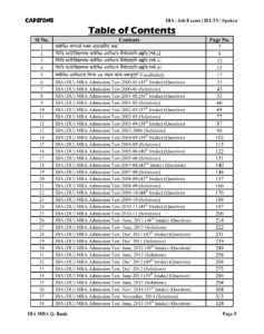 IBA MBA Q Bank (5th Edition) - Capstone Education